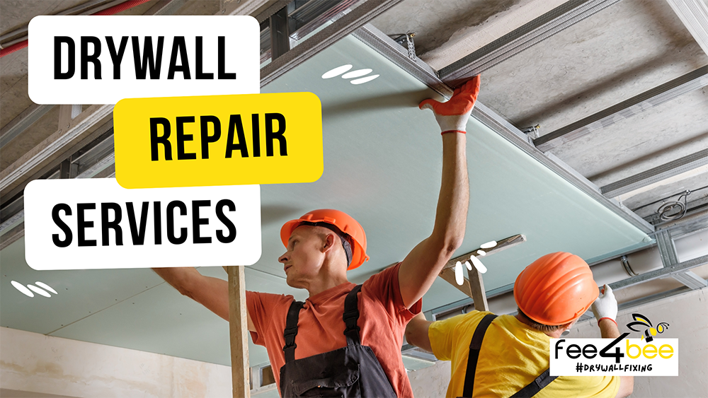 Drywall repair - how to fix drywall holes, dents and water damages?